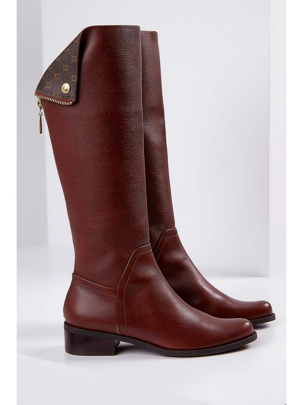 Bota Marrom Luz Da Lua - FDPLEARN