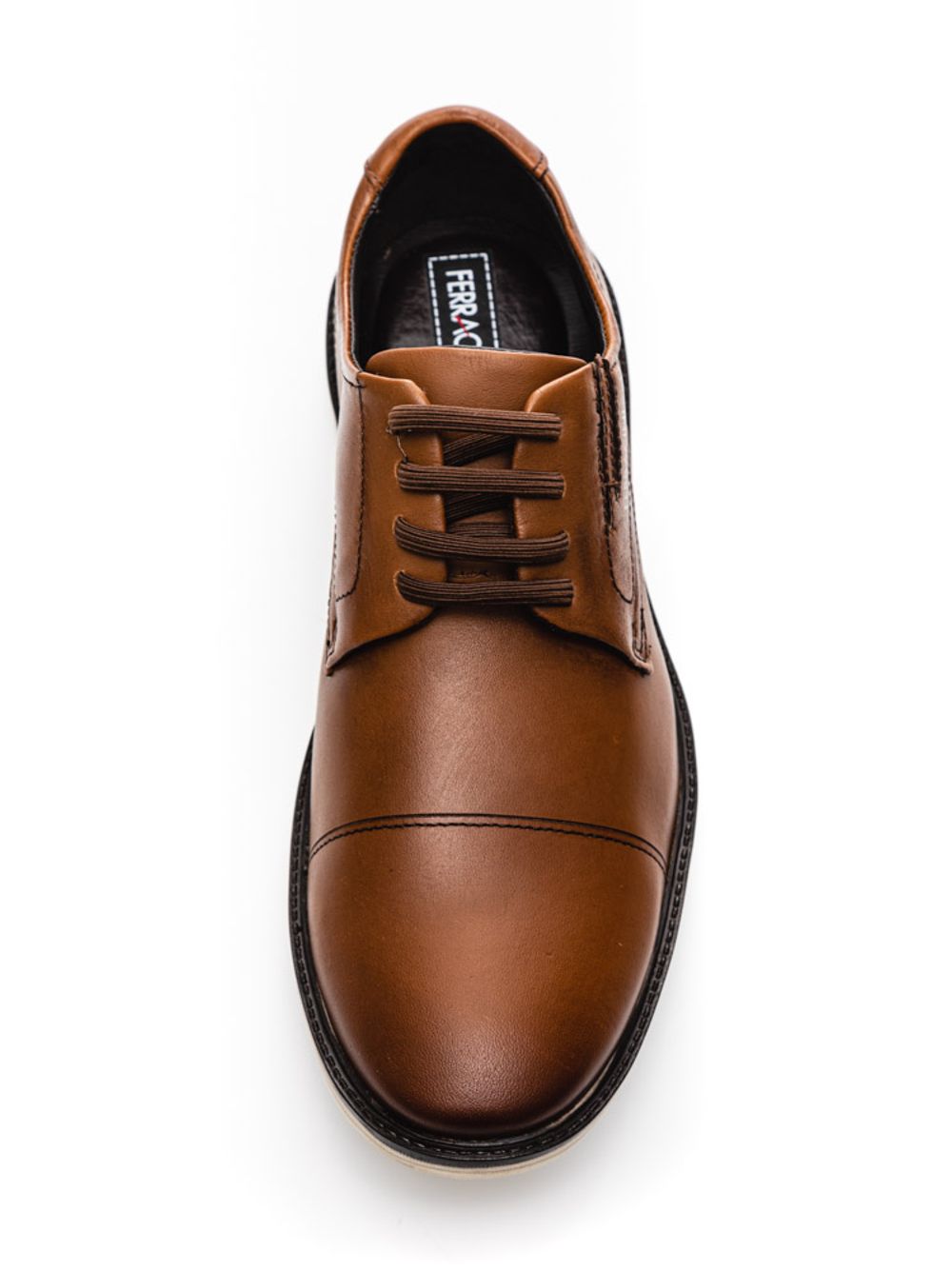 Sapato Ferracini Casual Masculino Couro 3622i Marrom - pittol - pittol