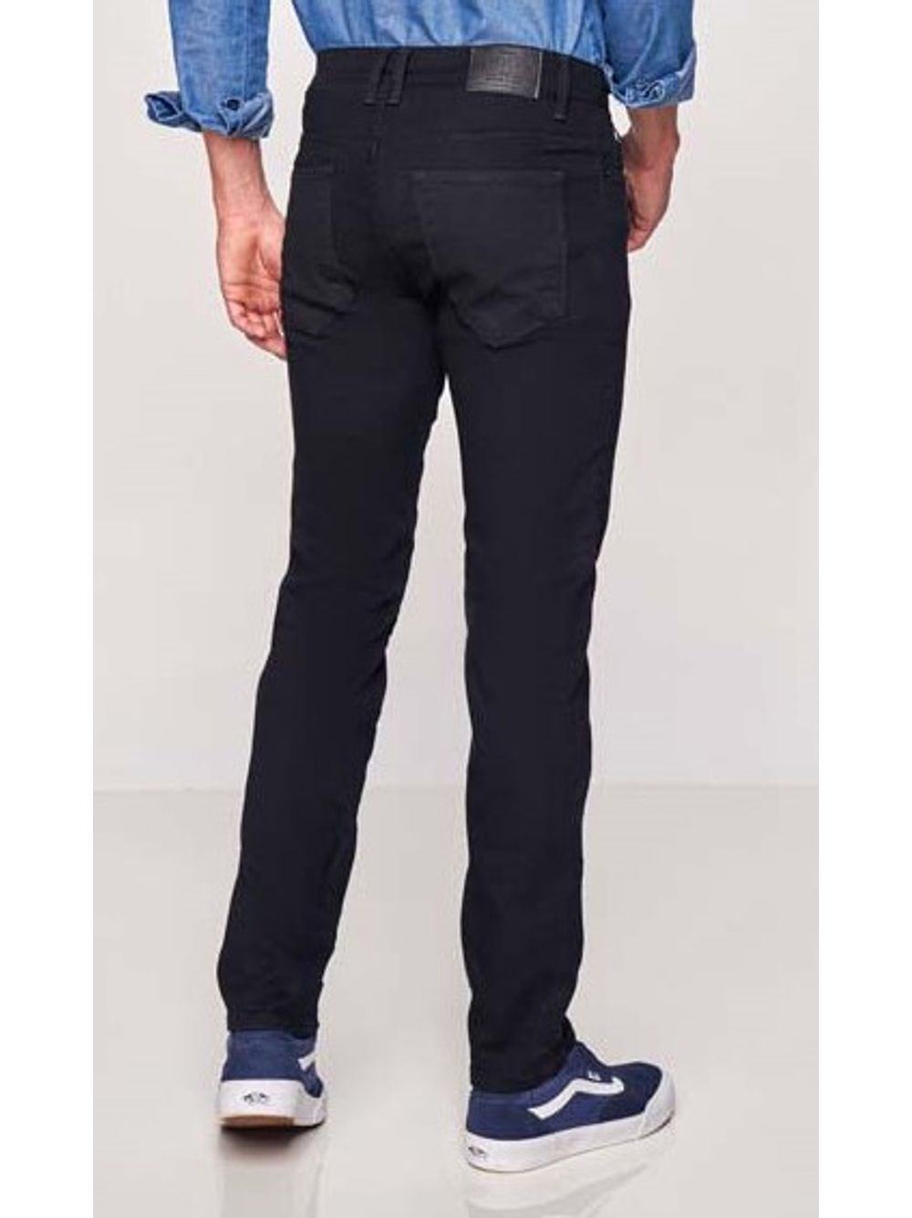 Calça Jeans Max Denim Regular Masculina Premium 11623 Preto - pittol