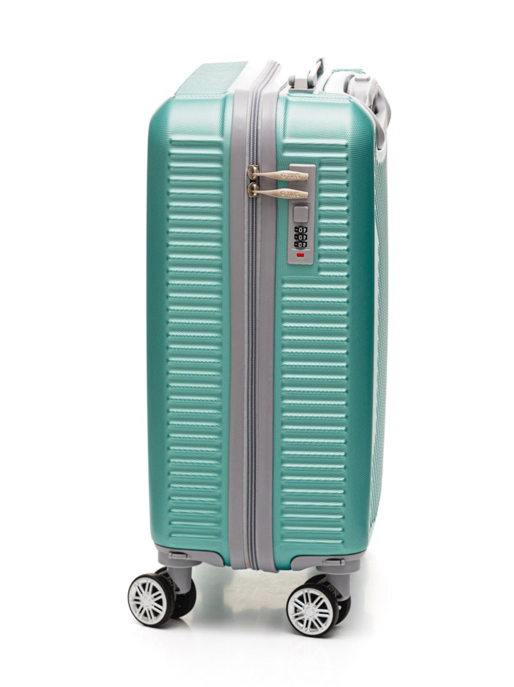 Mala De Viagem Yins Padrão Pequena Rígida Abs - Ys21027 Verde - pittol