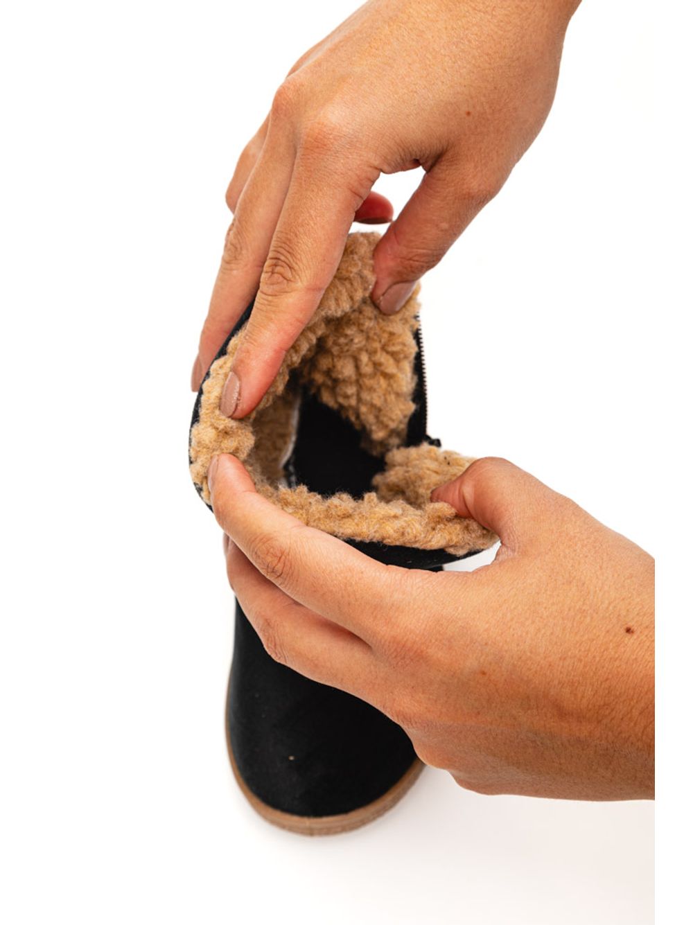 Bota Maria Emilia Esquimó Infantil Menina Black Boar p A Bota Maria ...