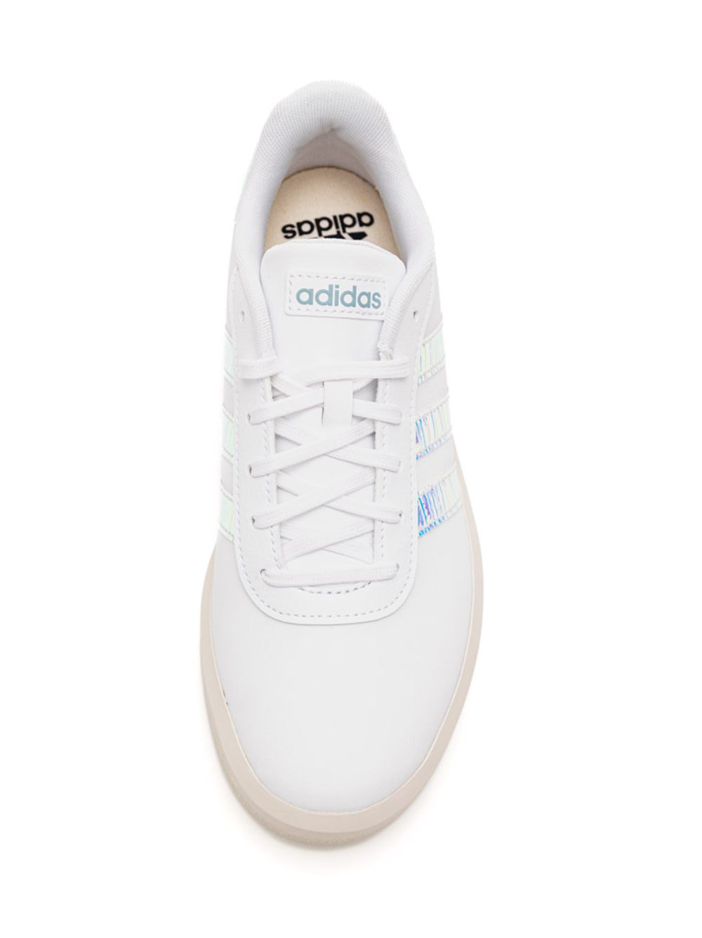 Tênis Adidas Court Platform Casual Feminino Ig8606 Branco - pittol